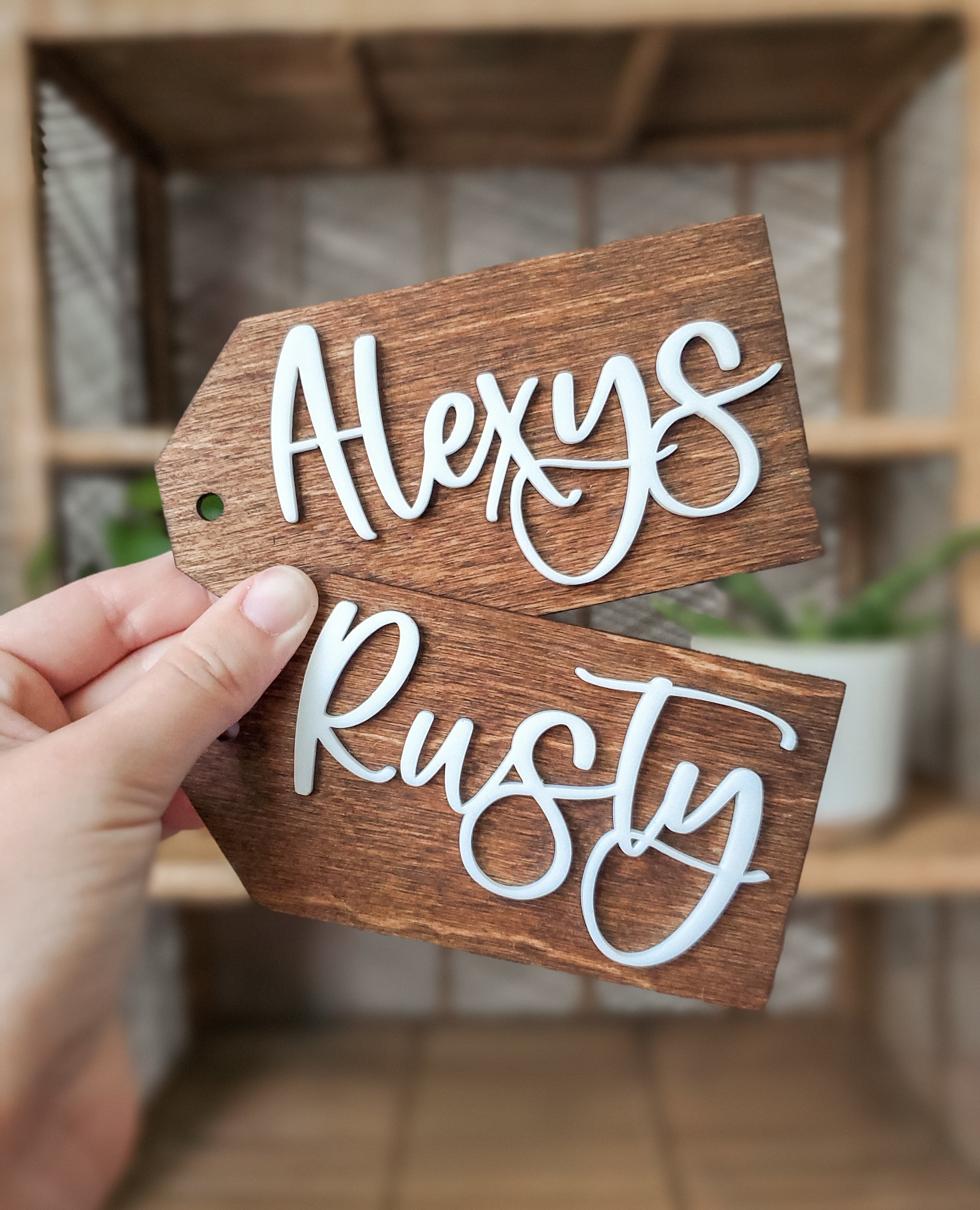 Stained Stocking Tags – The Little Lumber Co.