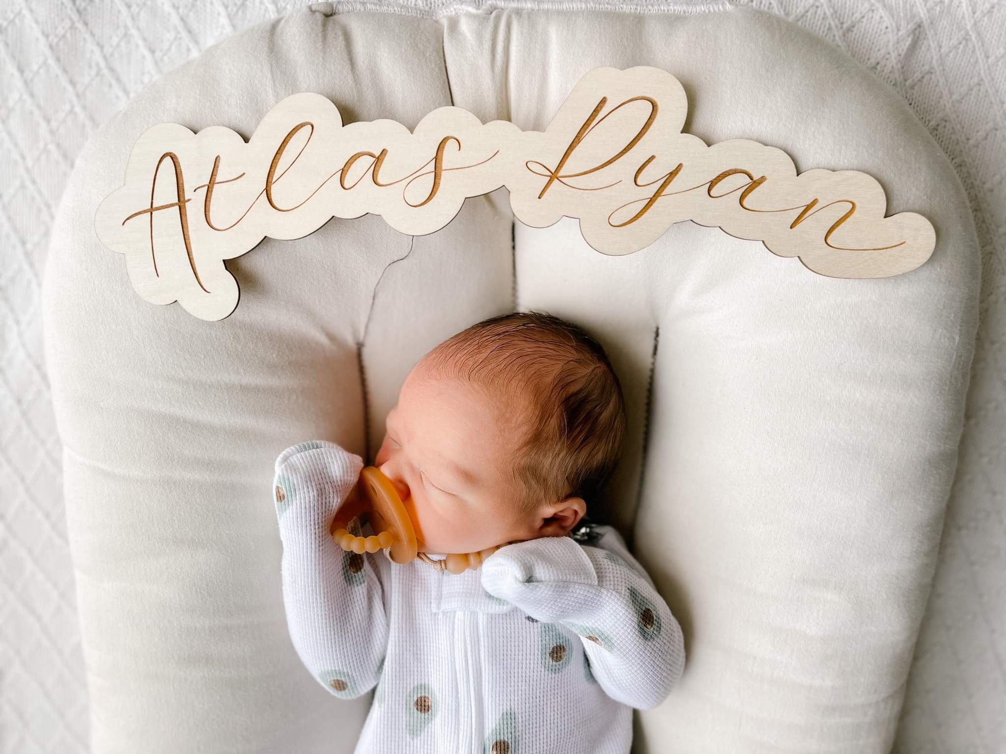 Offset Arch Name Sign – The Little Lumber Co.